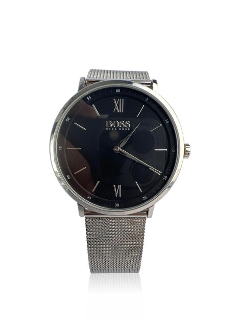 Relógio Hugo Boss Quartzo Aço Prateado Original - CJVK2 | Etiqueta Única