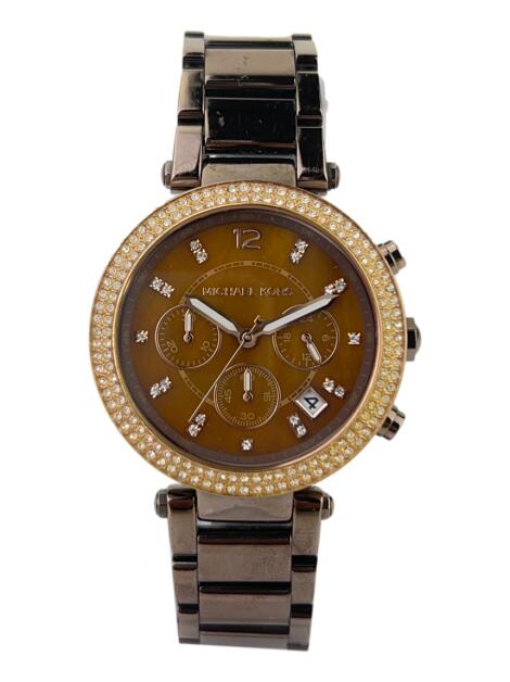Relógio Michael Kors Parker MK5578 Quartzo Aço Marrom - ACGM4 Original ...