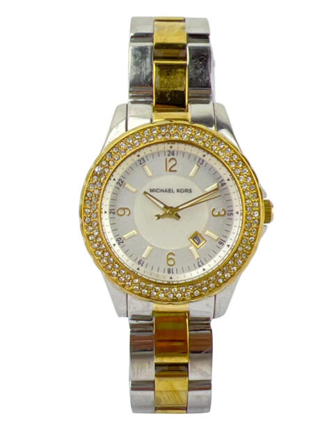 Relógio Michael Michael Kors Madison Watch 33MM Prateado - CHAL1 ...
