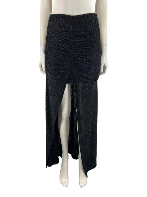 Saia John John Tecido Preto - CRLN17 Original | Etiqueta Única