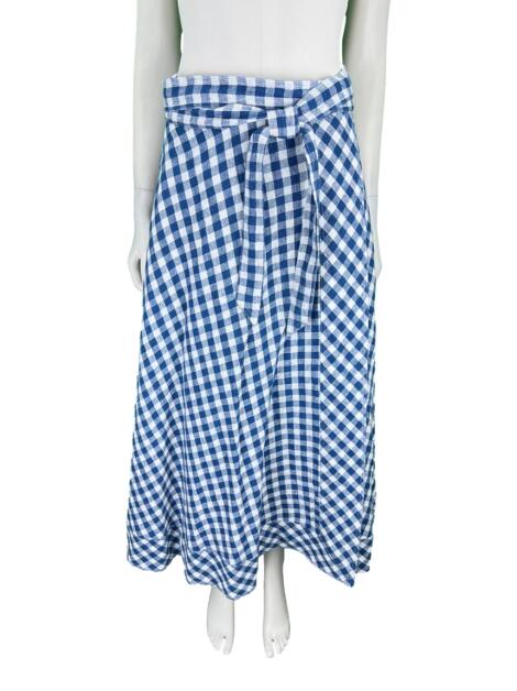 Saia Polo Ralph Lauren Xadrez Azul - IP565 Original | Etiqueta Única