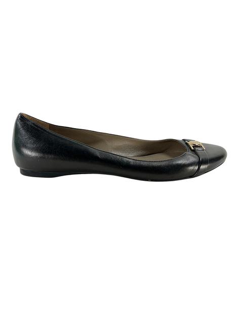 Sapatilha Versace Collection Couro Preta - CSHE12 Original | Etiqueta Única