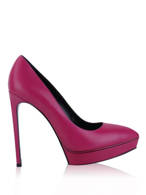 Sapato Yves Saint Laurent Janis Pink Original - BQT78 | Etiqueta Única