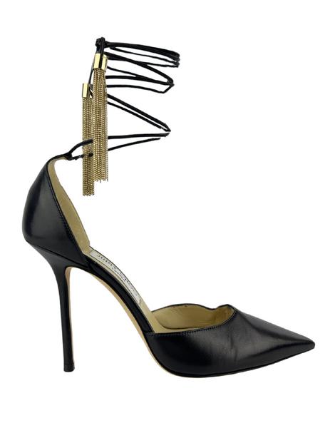 Scarpin Jimmy Choo Eris 100 Preto - NBO43 Original | Etiqueta Única
