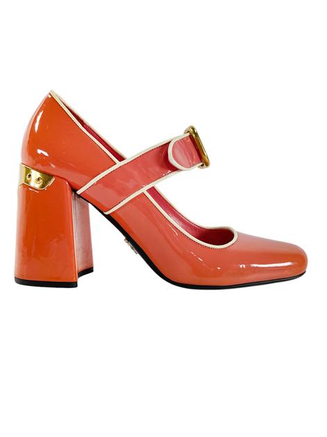 Scarpin Prada Mary Jane Rosa - NCC24 Original | Etiqueta Única