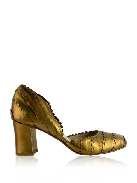 Scarpin Priscilla Whitaker Boneca Maitê Dourado Original - GVC330 ...