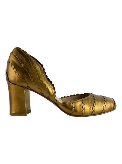 Scarpin Priscilla Whitaker Boneca Maitê Dourado - GVC330 Original ...