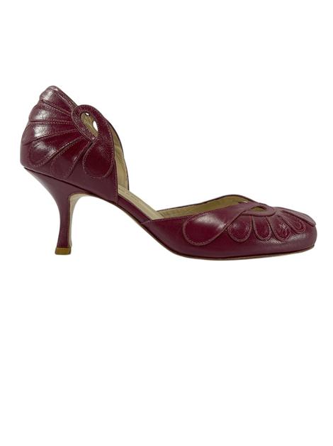 Scarpin Priscilla Whitaker Couro Roxo - CQGY3 Original | Etiqueta Única