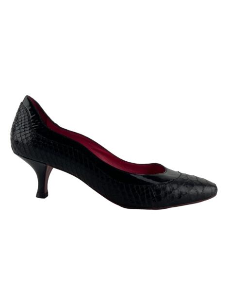 Scarpin Zeferino Python Preto - CGVM3 Original | Etiqueta Única