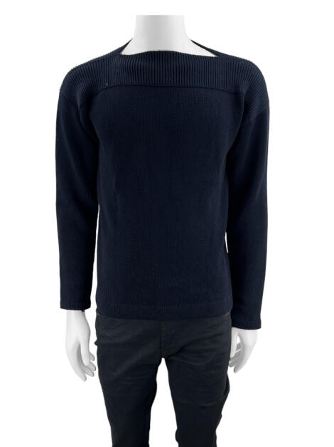Suéter Gucci Tricot Azul Marinho Original - MDQ120 | Etiqueta Única