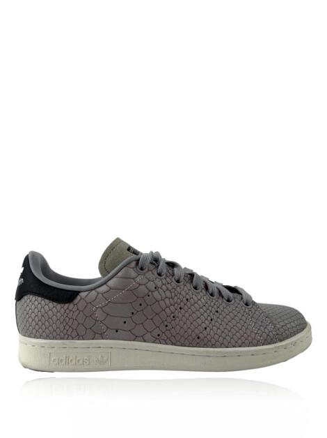 Tênis Adidas Stan Smith Embossed Python Cinza Original - BCH5430 | Etiqueta Única