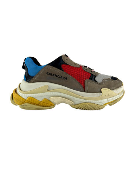 Tênis Balenciaga Triple S Mesh Multicolor - AHCD24 Original | Etiqueta ...
