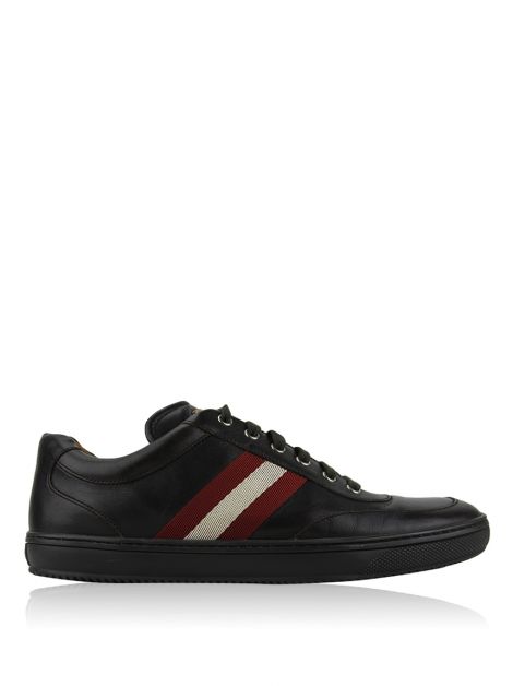Tênis Bally Oriano Web Couro Marrom Original - CPE62 | Etiqueta Única
