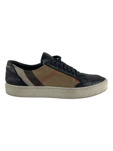 Tênis Burberry Nova Check Preto - ONZ9 Original | Etiqueta Única