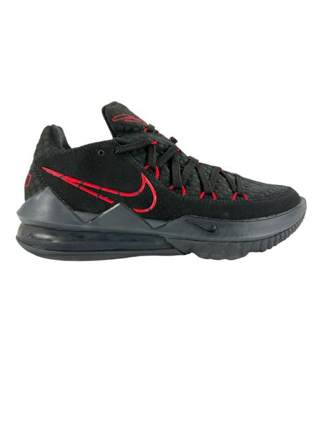Tênis Nike LeBron 17 Low 'Bred' - CQFL47 Original | Etiqueta Única