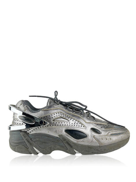 Tênis Raf Simons Cylon 21 'Silver' Original - AAET33 | Etiqueta Única