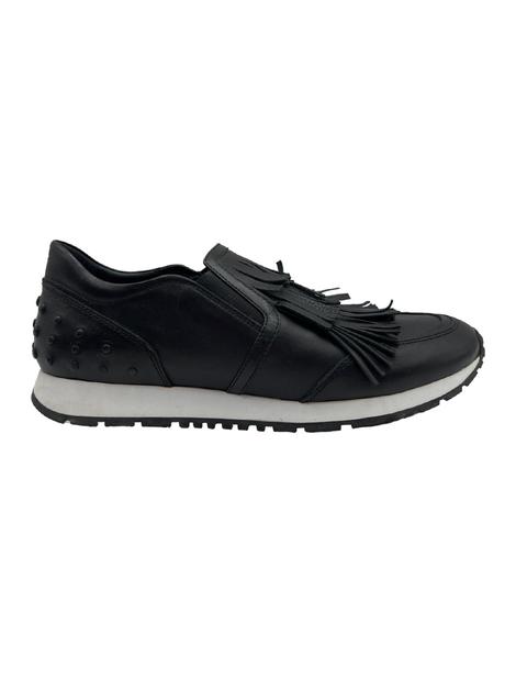 Tênis Tod's Franjas Preto - CJHW60 Original | Etiqueta Única