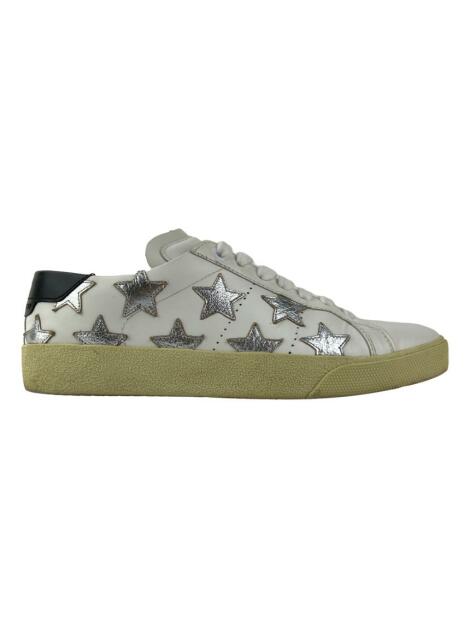 Tênis Yves Saint Laurent Court Star Couro Branco - SQY28 Original ...