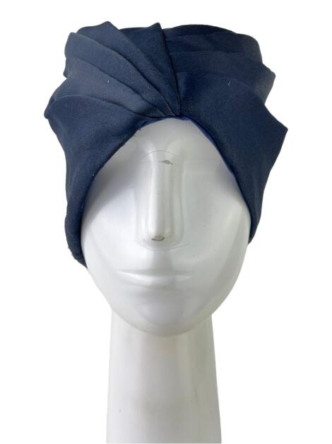 Turbante Prada Tecido Azul - AELB35 Original | Etiqueta Única