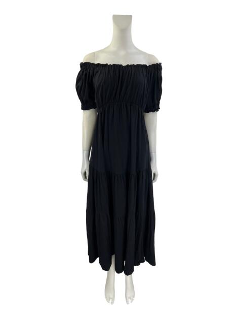 Vestido Farm Tecido Preto - CFPY6 Original | Etiqueta Única