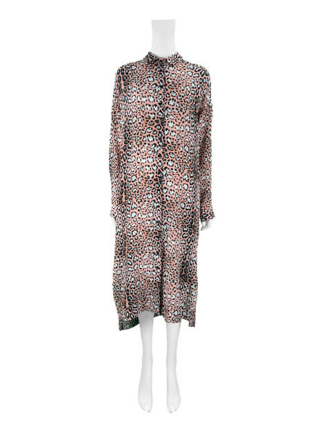 Vestido Magrella Midi Estampado - BHPO78 Original | Etiqueta Única