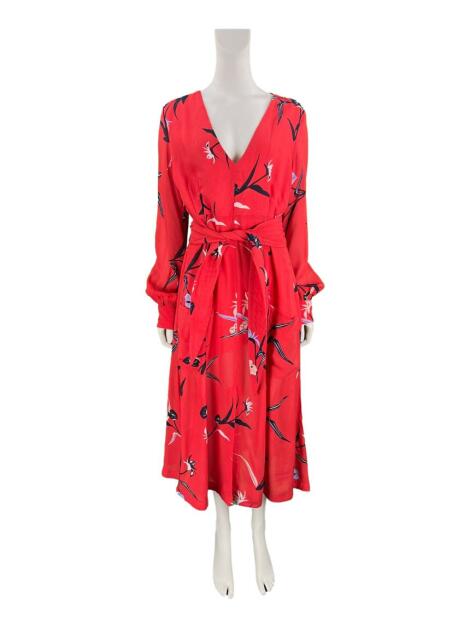 Vestido Maria Filó Estampa Vermelho - LPC5 Original | Etiqueta Única