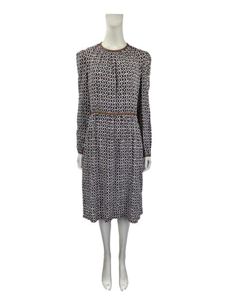 Vestido Prada Tecido Estampado Original - LZK48 | Etiqueta Única