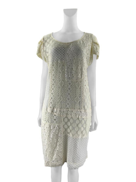 Vestido See By Chloé Renda Off White - PBM62 Original | Etiqueta Única