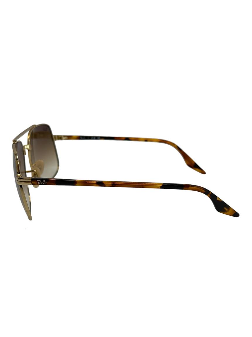 Óculos de Sol Ray-Ban RB3699 Dourado Tartaruga - RLF724 Original ...