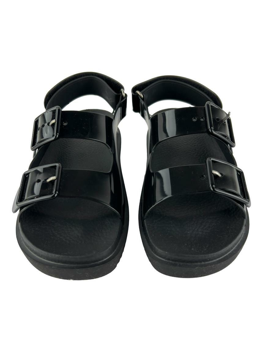 Papete Gucci Rubber Mini Double G Preta - AEEA14 Original | Etiqueta Única