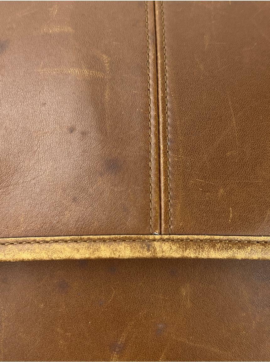 Pasta Coach Thompson Couro Marrom - CBD183 Original | Etiqueta Única