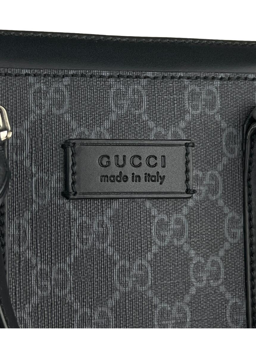 Pasta Gucci GG Supreme Monogram Preto - CJXK1 Original | Etiqueta Única
