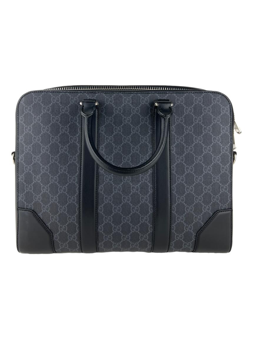 Pasta Gucci GG Supreme Monogram Preto Original - | Etiqueta Única