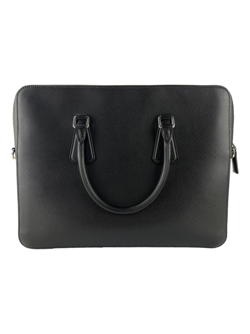 Pasta Prada Saffiano Preto - CEFI91 Original | Etiqueta Única