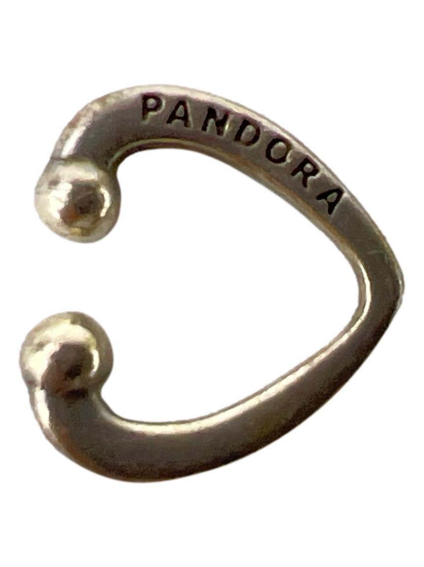 Piercing Pandora Coração Prata Original - | Etiqueta Única