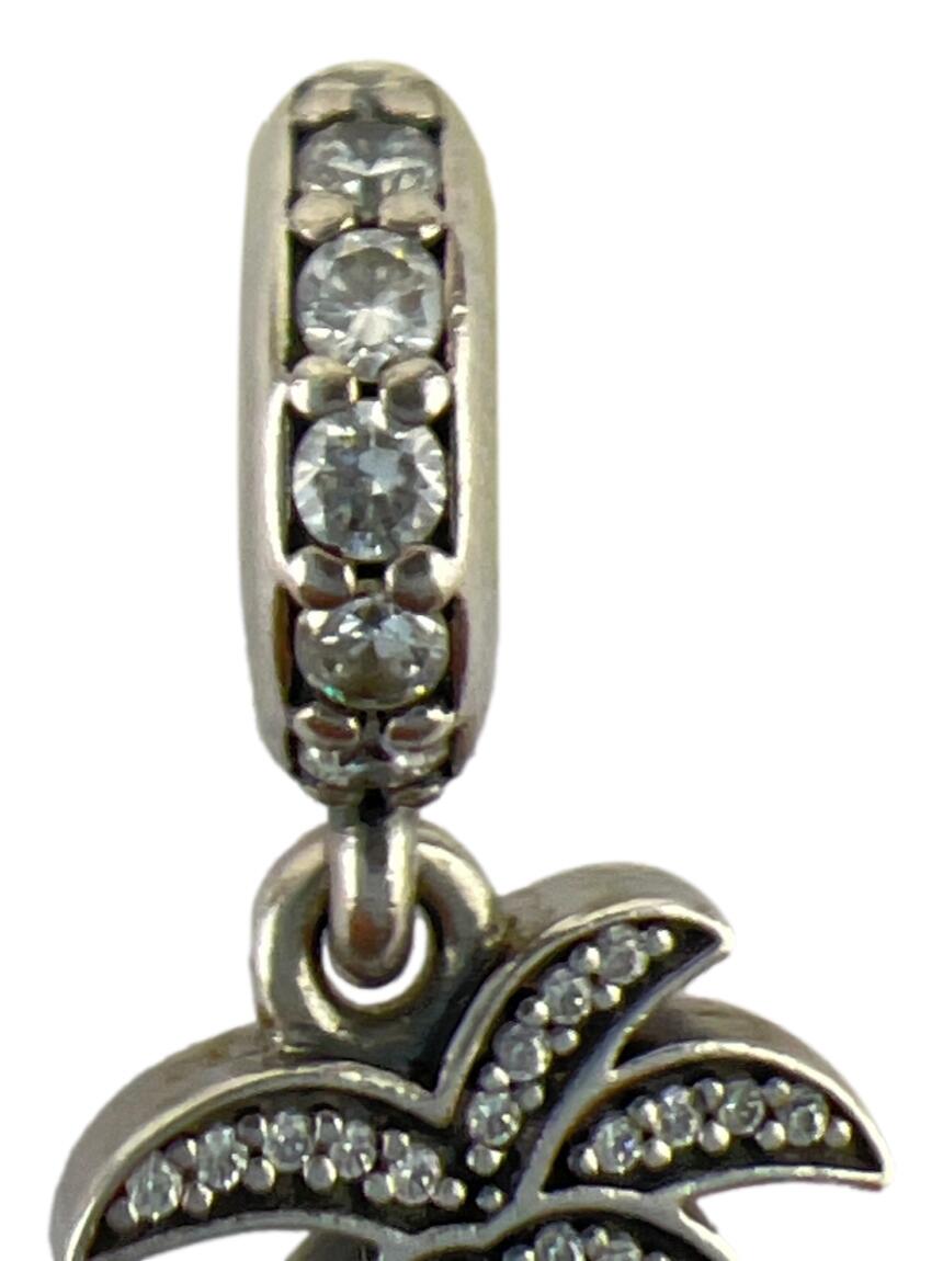 Pingente Pandora Coqueiro Prata Original - CJGZ18 | Etiqueta Única