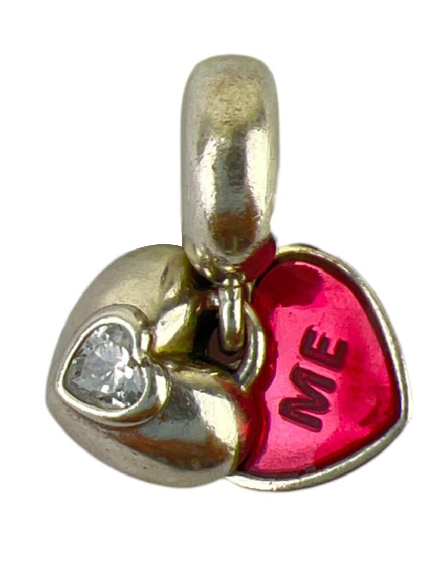 Pingente Pandora Coração Prata - CJGZ6 Original | Etiqueta Única