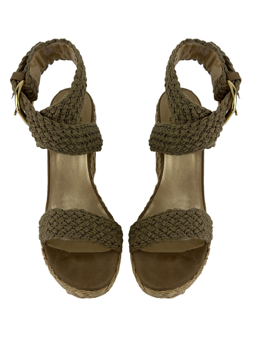 Plataforma Stuart Weitzman Alex Verde Original - | Etiqueta Única