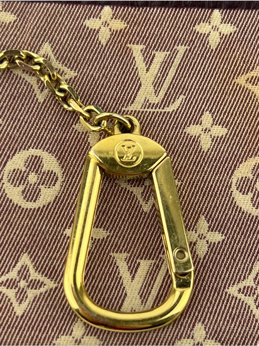 Porta Moedas Louis Vuitton Mini Lin Key Pouch Roxa - AEHA16 Original ...