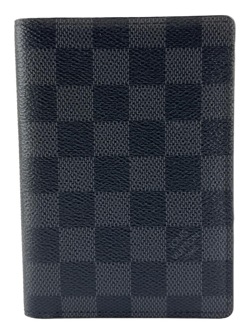 Porta Passaporte Louis Vuitton Passport Cover Damier Graphite - NOS14 ...