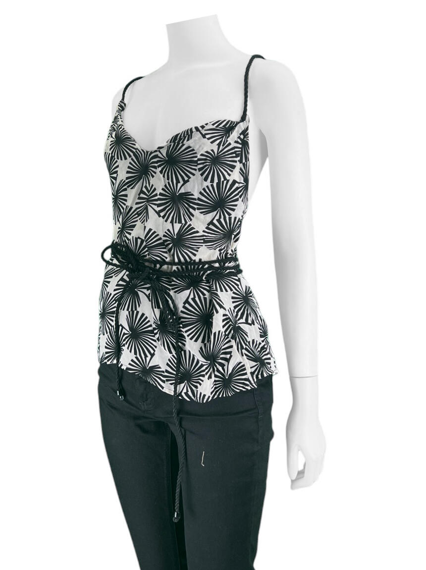 Regata A. Brand Seda Estampada Original - CHZJ155 | Etiqueta Única