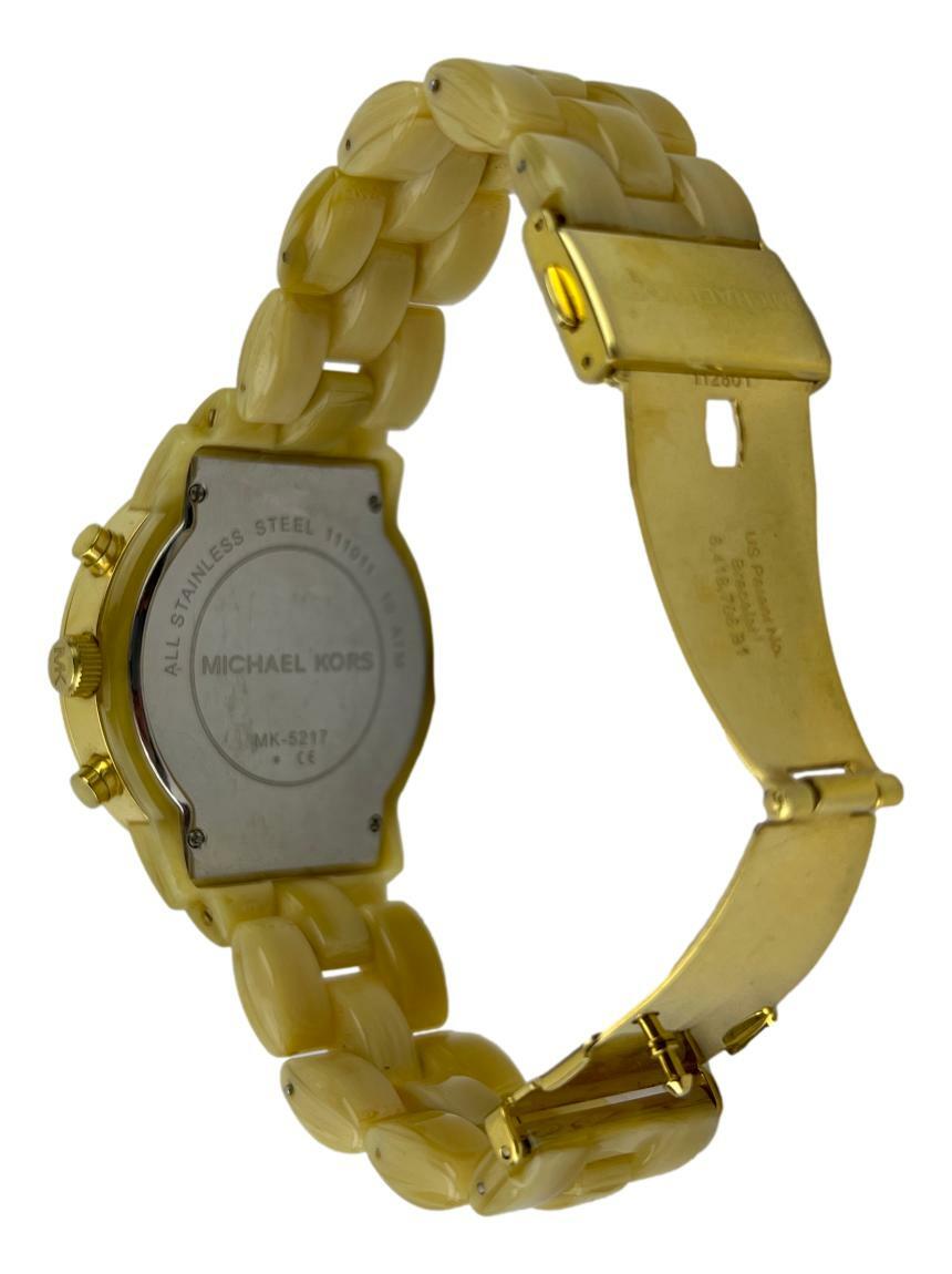 Relógio Michael Kors MK-5217 Dourado - AENW5 Original | Etiqueta Única
