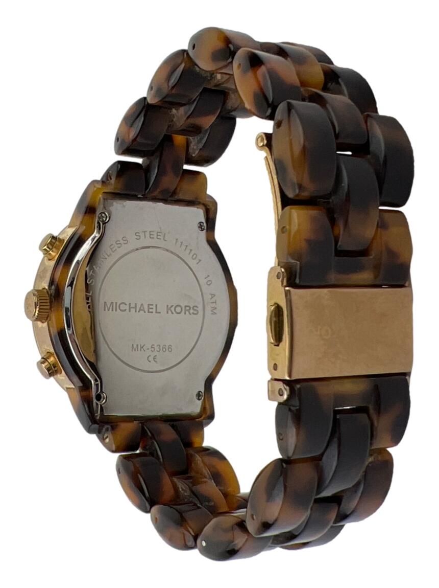 Relógio Michael Kors MK5366 Showstopper Quartzo Marrom - CHRE2 Original | Etiqueta Única