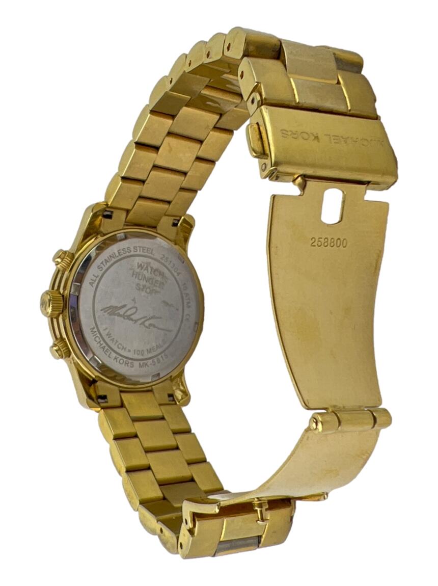Relógio Michael Kors MK5815 Dourado Original - CDSN30 | Etiqueta Única