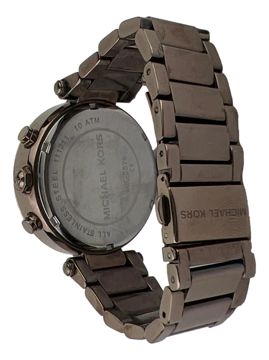 Relógio Michael Kors Parker MK5578 Quartzo Aço Marrom - ACGM4 Original ...