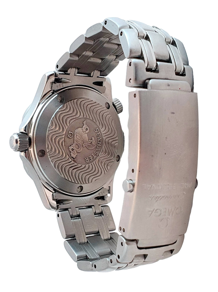 Relógio Omega Seamaster Pre James Bond Midisize Azul Quartzo Original ...