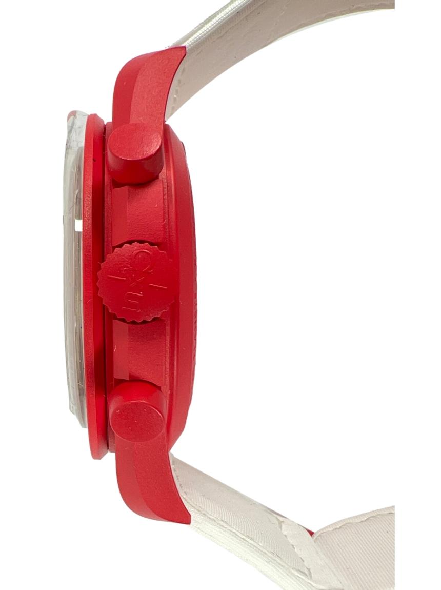 Relógio Swatch x Omega Speedmaster Moonswatch Mission To The Mars ...