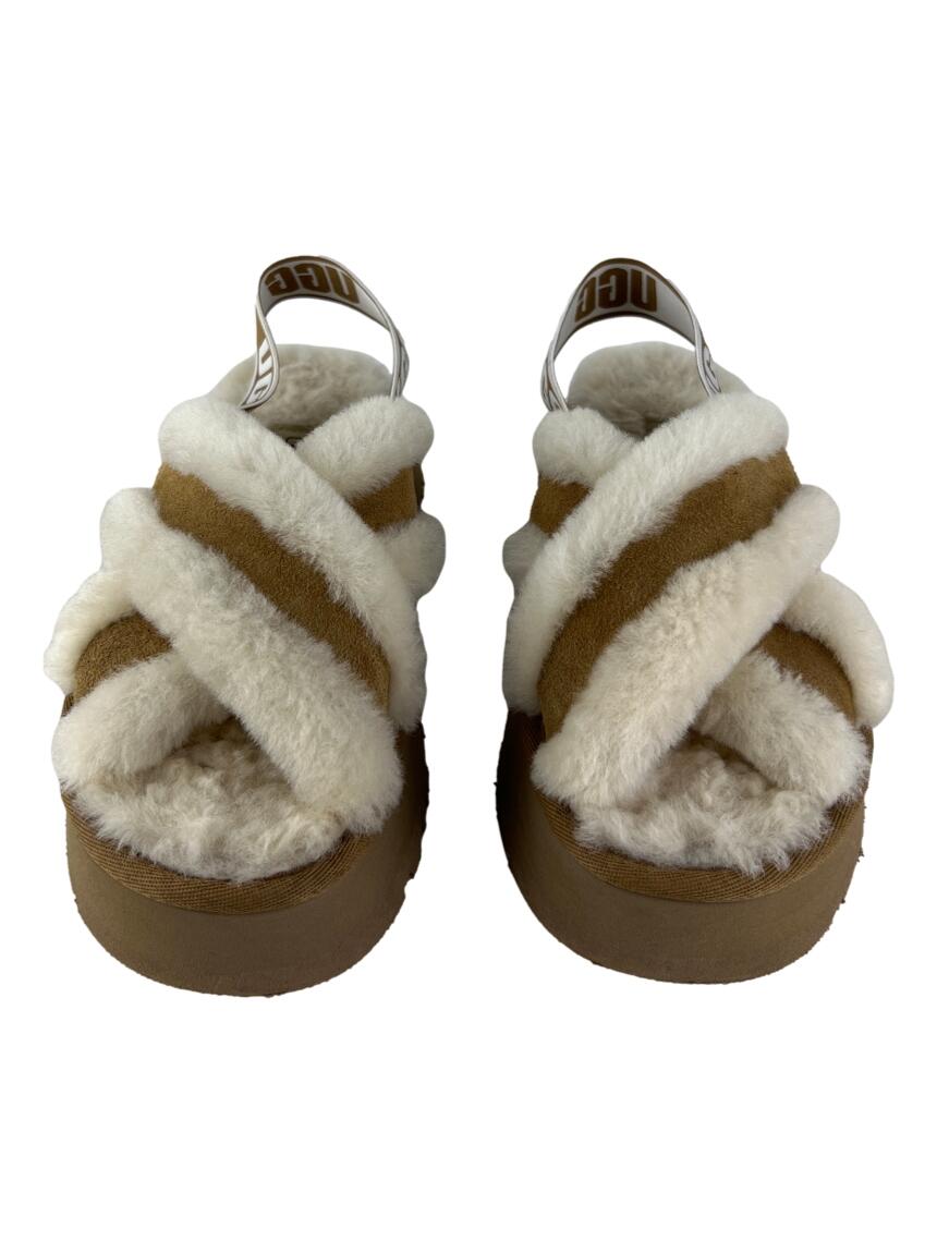 Sandália UGG Disco Cross Slide Bege - BIOD139 Original | Etiqueta Única