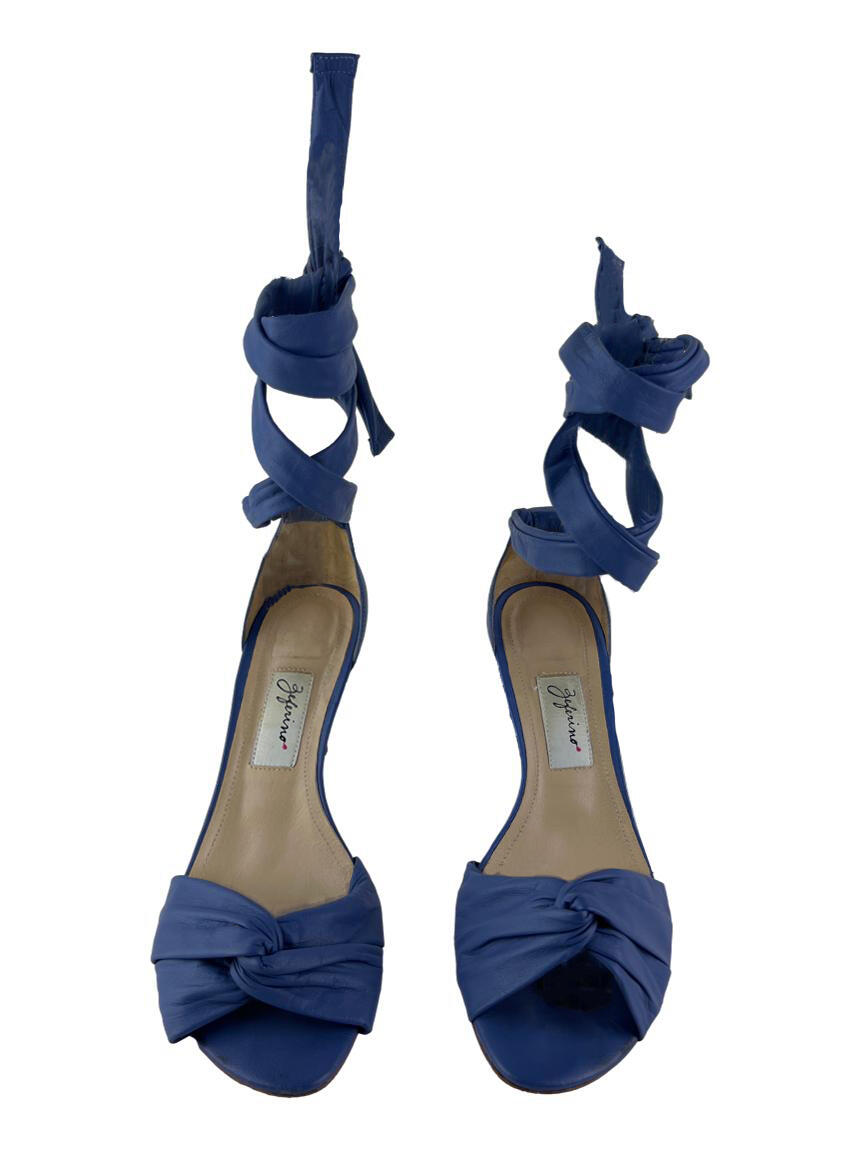 Sandália Zeferino Stella Azul - BEU166 Original | Etiqueta Única