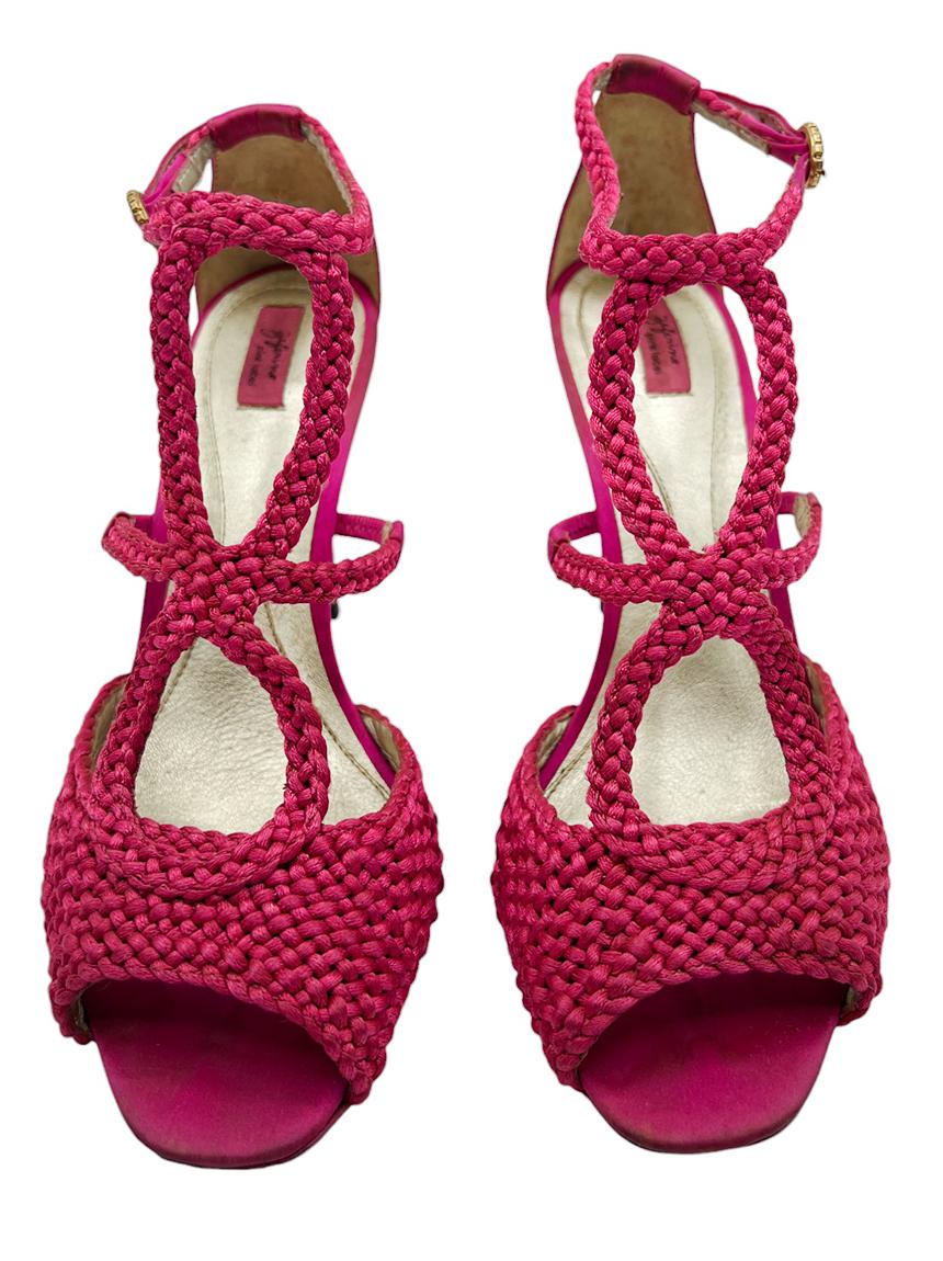 Sandália Zeferino Tiras Rosa - CMVF1 Original | Etiqueta Única